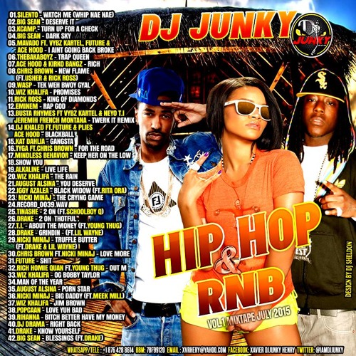 Stream DJJUNKY - HIPHOP & RNB VOL.1 MIXTAPE JULY2015 - IG @IAMDJJUNKY ...