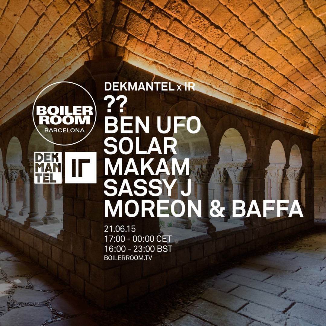 Stream Dixon Boiler Room x Dekmantel x IR DJ Set by Boiler Room ...