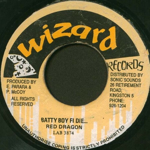 Stream Red Dragon - Batty Boy Fi Die (Batty Boy Fi Die Riddim) by Benji ...