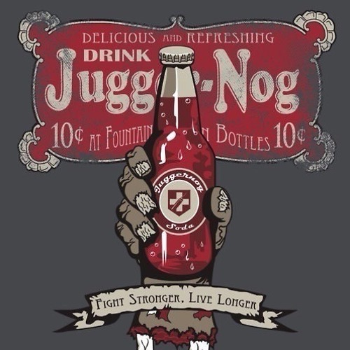 Juggernog Bottle Label