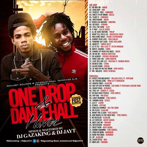 Stream DJ JAY T & GAZAKING - ONEDROP & DANCEHALL HAVOC MIXTAPE by ...