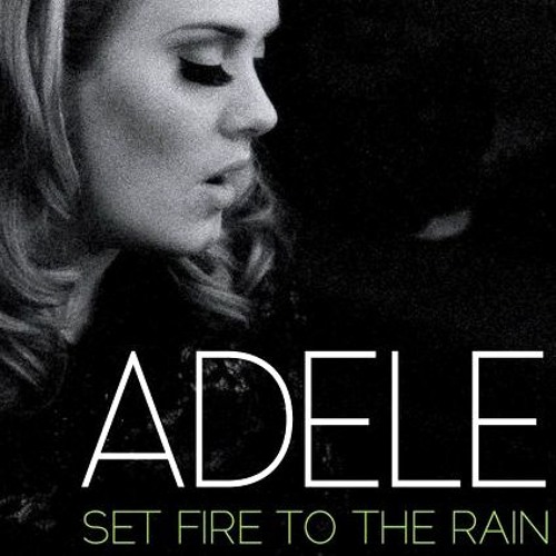 Adele Set Fire To The Rain Album Cover