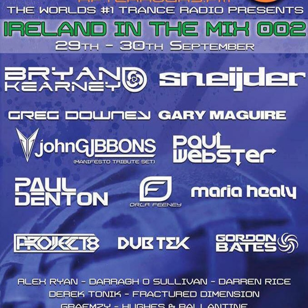 Stream Maria Healy - Ireland In The Mix 002 by Maria Healy | Listen ...