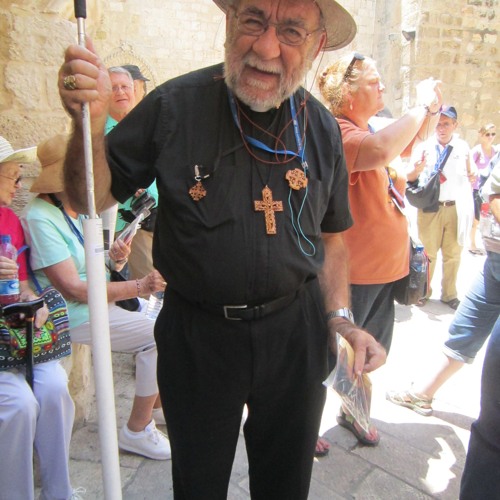 Stream Blind priest Fr. Pat Martin - Holy Land experience by ...
