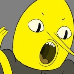 Adventure Time Lemongrab Screaming