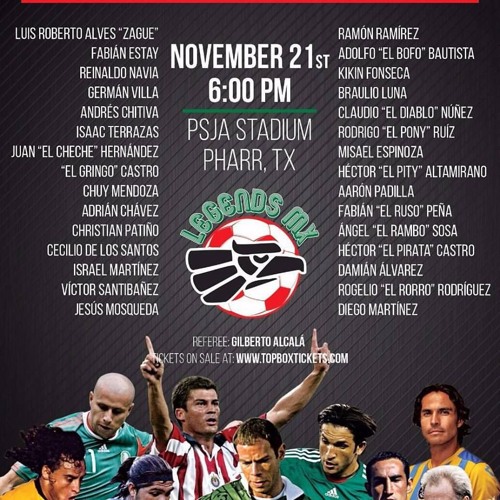 Stream Legends MX: City of Pharr PSJA Stadium Nov. 21 - 6PM by Gil ...