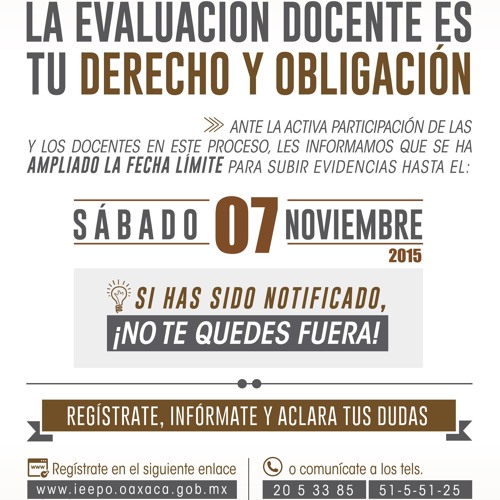 Stream Si has sido notificado ¡No te quedes fuera! by IEEPO Gob Oax | Listen online for free on ...