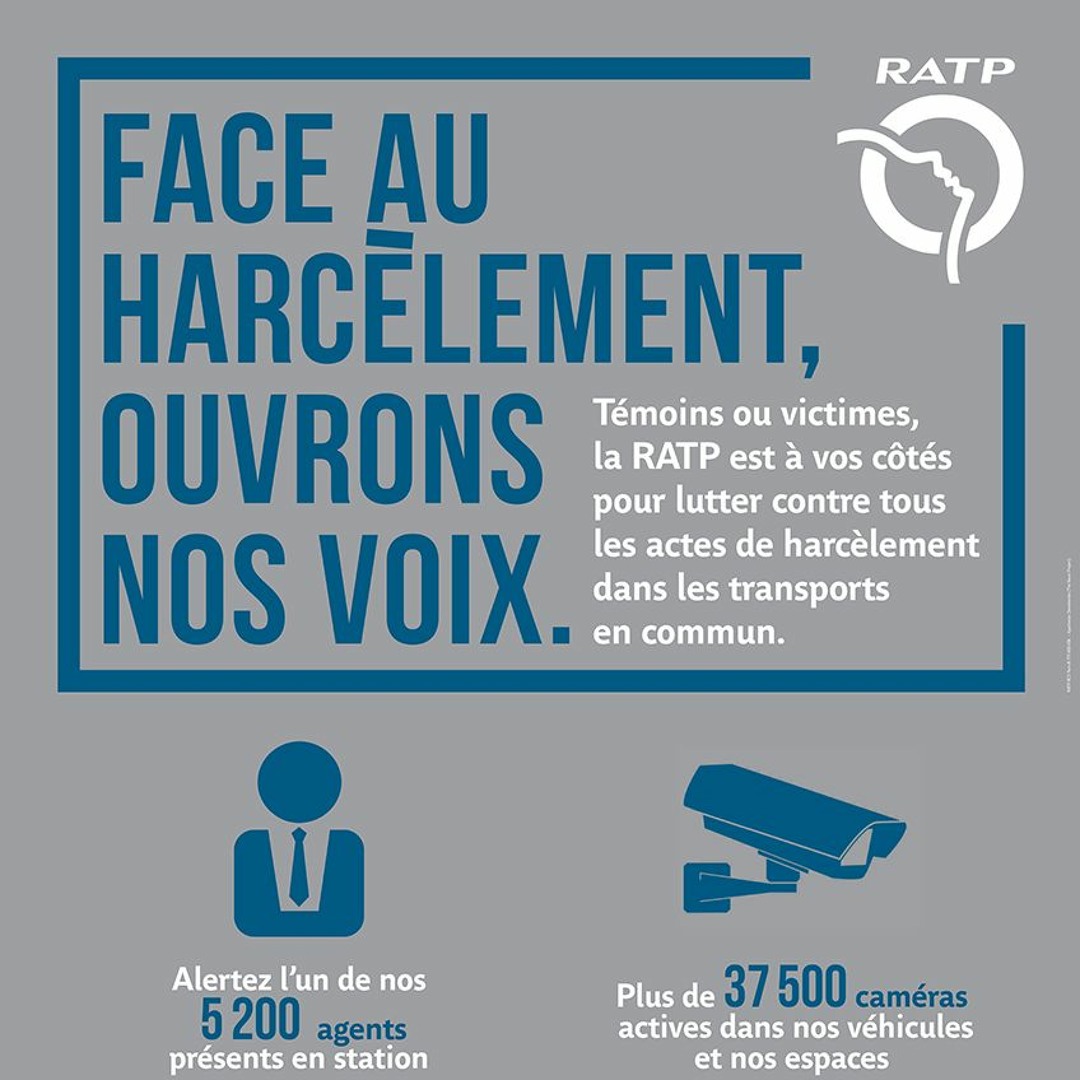 Listen to La RATP est à vos côtés pour lutter contre les actes de ...