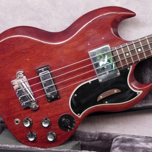 Stream 67Gibson EB3- Cherry / Varitone Switch /1 /2/ 3 /4/ pick by Andy ...