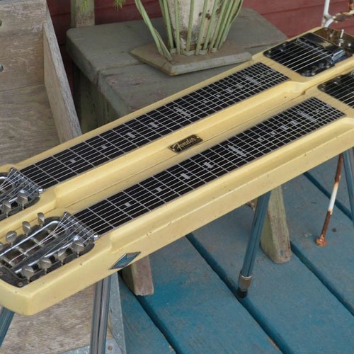 Stream 1959 Fender double-neck 8-string Stringmaster lap steel guitar ...