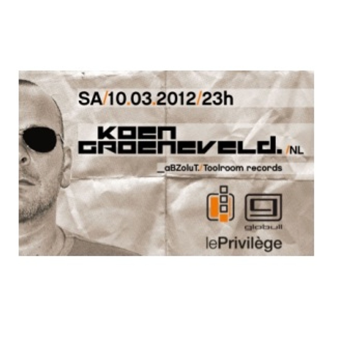 Stream Koen Groeneveld DJ Set @ Globull Switzerland 10-03-2012 by ...