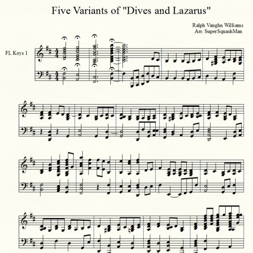 Stream Ralph Vaughn Williams - Five Variants of 'Dives And Lazarus ...