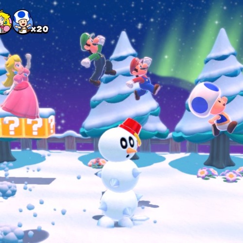 Super Mario 3D World - Snow Theme - Listen to music