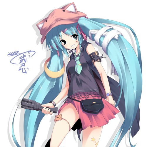 Miku Hatsune World Is Mine Render