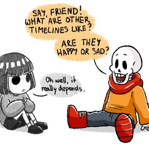 Stream Core!Frisk And young!Papyrus comic dub by Dino in the scarf ...
