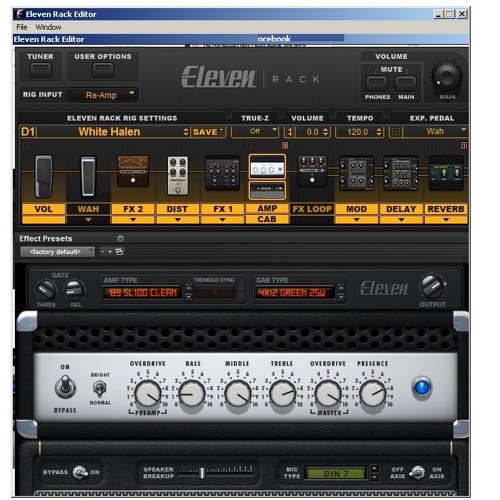 Stream White Halen Preset for Eleven Rack by Neuronicism | Listen ...
