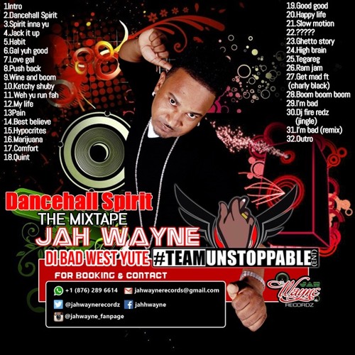 Stream Dancehall Spirit MixTape - Jah Wayne by Jah Wayne | Listen ...