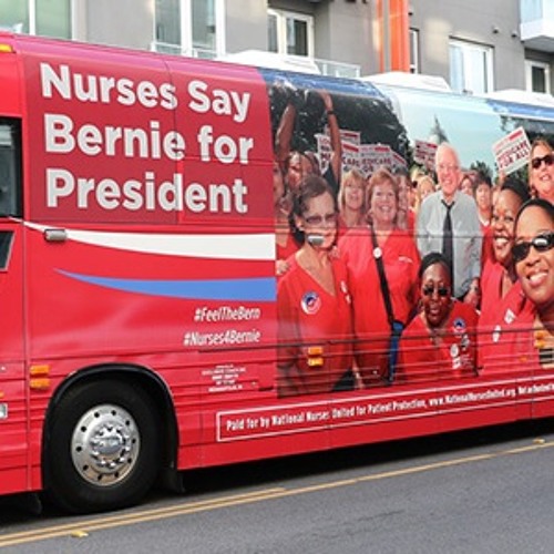 Stream Last stop for the nurses "Bernie Bus" in Iowa by Nurse Talk ...