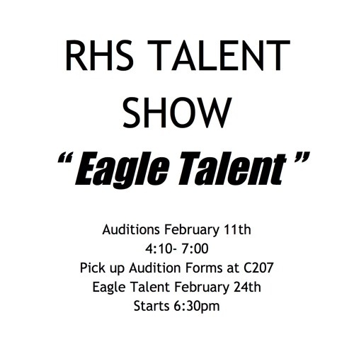 Stream Eagle Talent by RHS SENIOR CLASS OF 2016 | Listen online for ...