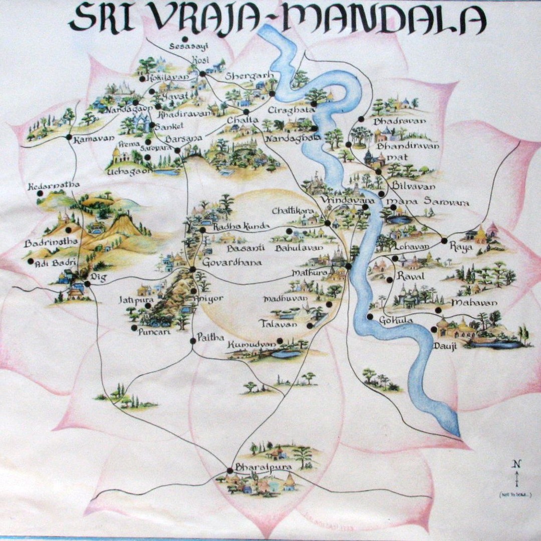 Stream Day 6 - Description of Vraj Mandal from top of Nandagram by ...