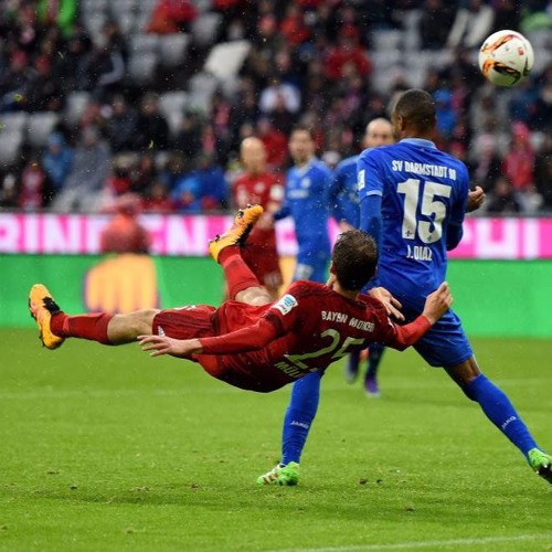 Stream Thomas Müller amazing bicycle kick by FC Bayern München | Listen ...