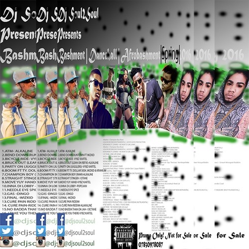 Stream Spring 2016| Bashment| Dancehall| AfroBashment| by Dj Soul2Soul ...