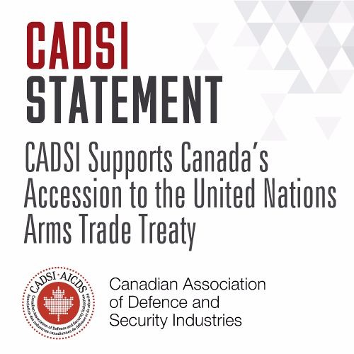Stream Statement: CADSI Supports Canada’s Accession to the United ...