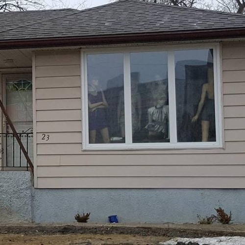 Stream The Story Behind the Mannequin House in St Vital by Peggy @ 99.1 ...