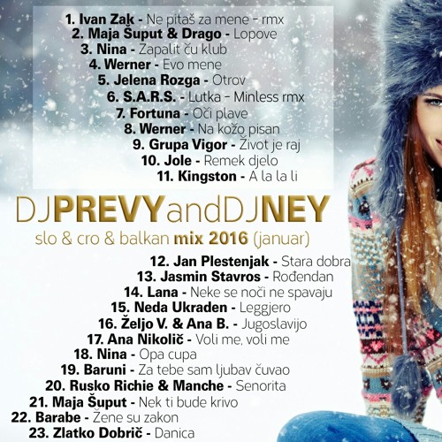 Stream Dj Prevy & Dj Ney Slo & Cro & Balkan Mix 2016 (januar).mp3 by Aljaž Verbek | Listen ...