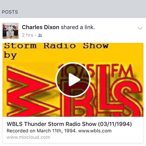 Stream WBLS Thunderstorm 3 11 94 With DJ Premier DJ Sir Charles ...