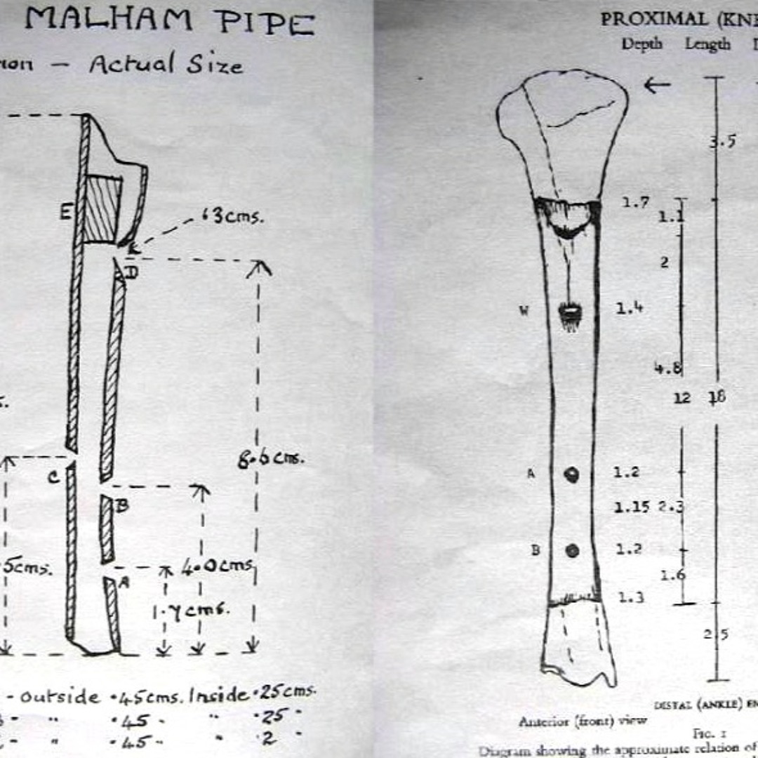 Bone Flute Diagram