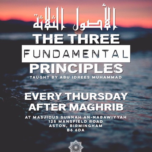 Stream Three Fundamental Principles By Abu Idrees - Lesson 1 by Aston ... Stream Three Fundamental Principles By Abu Idrees - Lesson 1 by Aston ...