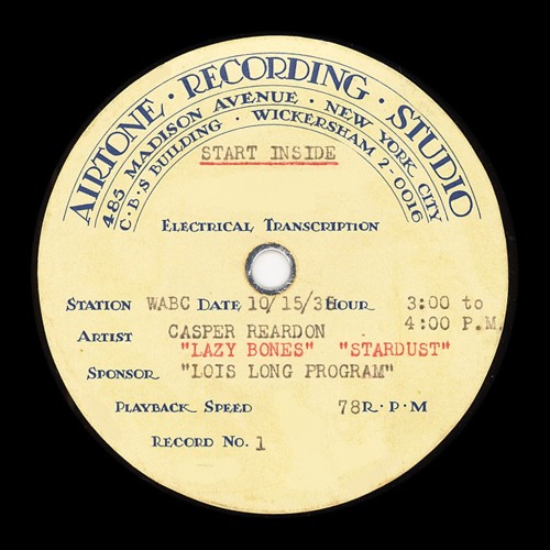 Stream Casper Reardon on Lois Long Program: Star Dust/Lazy Bones 10-15 ...