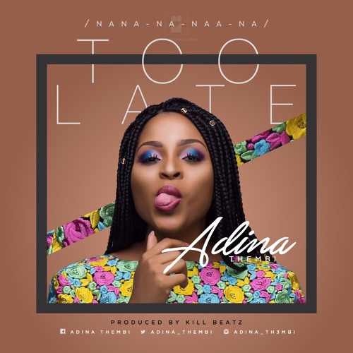 Stream Adina - Too Late (Nana-Na-Naa-Na) Prod By Killbeatz by ...
