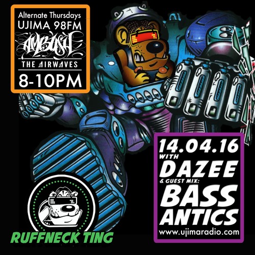 Stream The Ruffneck ting takeover 14th april 2016 With Dazee And Guest ...