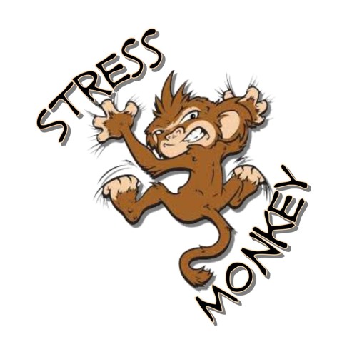 Stressed Monkey Cartoon