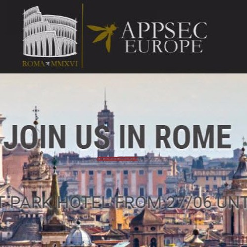 Stream episode AppSec Europe 2016 - What To Expect by The OWASP Podcast ... Stream episode AppSec Europe 2016 - What To Expect by The OWASP Podcast ...