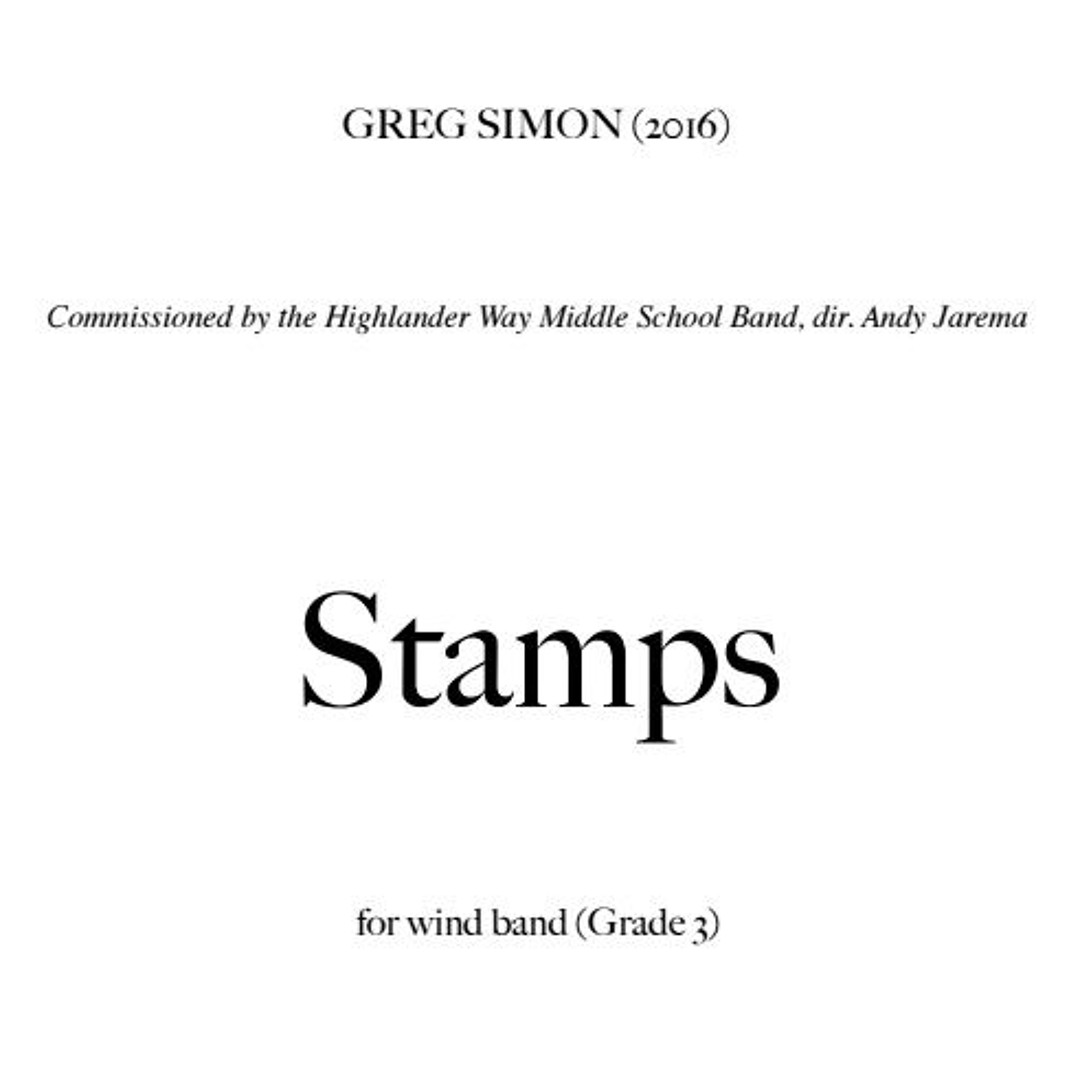 Stream Stamps By Greg Simon (sample) by Andy Jarema | Listen online for ...