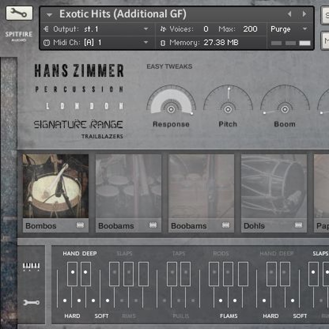 Stream HZ01 Test - Hans Zimmer Percussion by Mike Trause | Listen ...