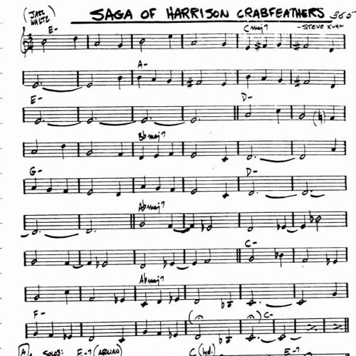 Stream Saga Of Harrison Crabfeathers - Le Point Jazz. by Le Point Jazz ...
