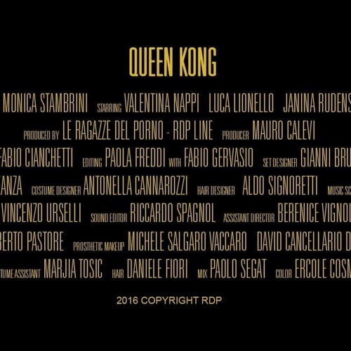 Stream Queen Kong OST by Rossano Baldini | Listen online for free on SoundCloud