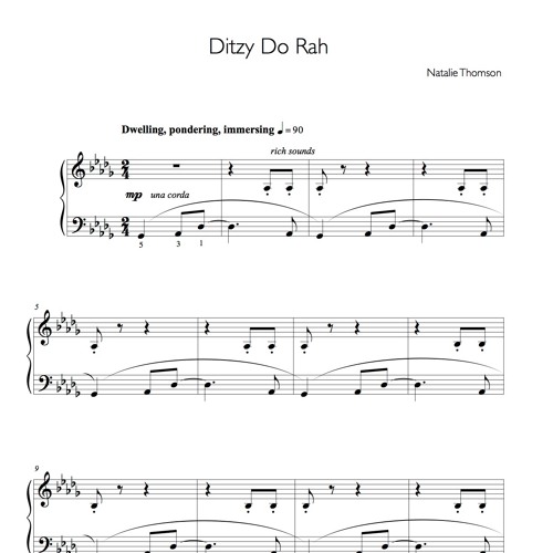 Stream Ditzy Do Rah by Natalie Thomson | Listen online for free on ...