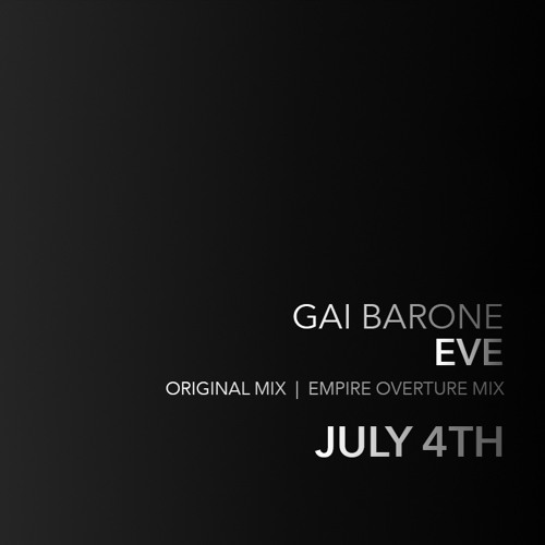 Stream Gai Barone - Eve (Original Mix) Sample by Gai Barone | Listen ...
