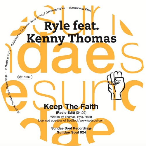 Stream RYLE feat. KENNY THOMAS - keep the faith (Radio Edit) by Sundae ...