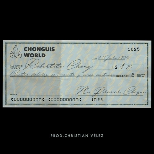 Stream Primer Cheque by RobertitoChong | Listen online for free on ...