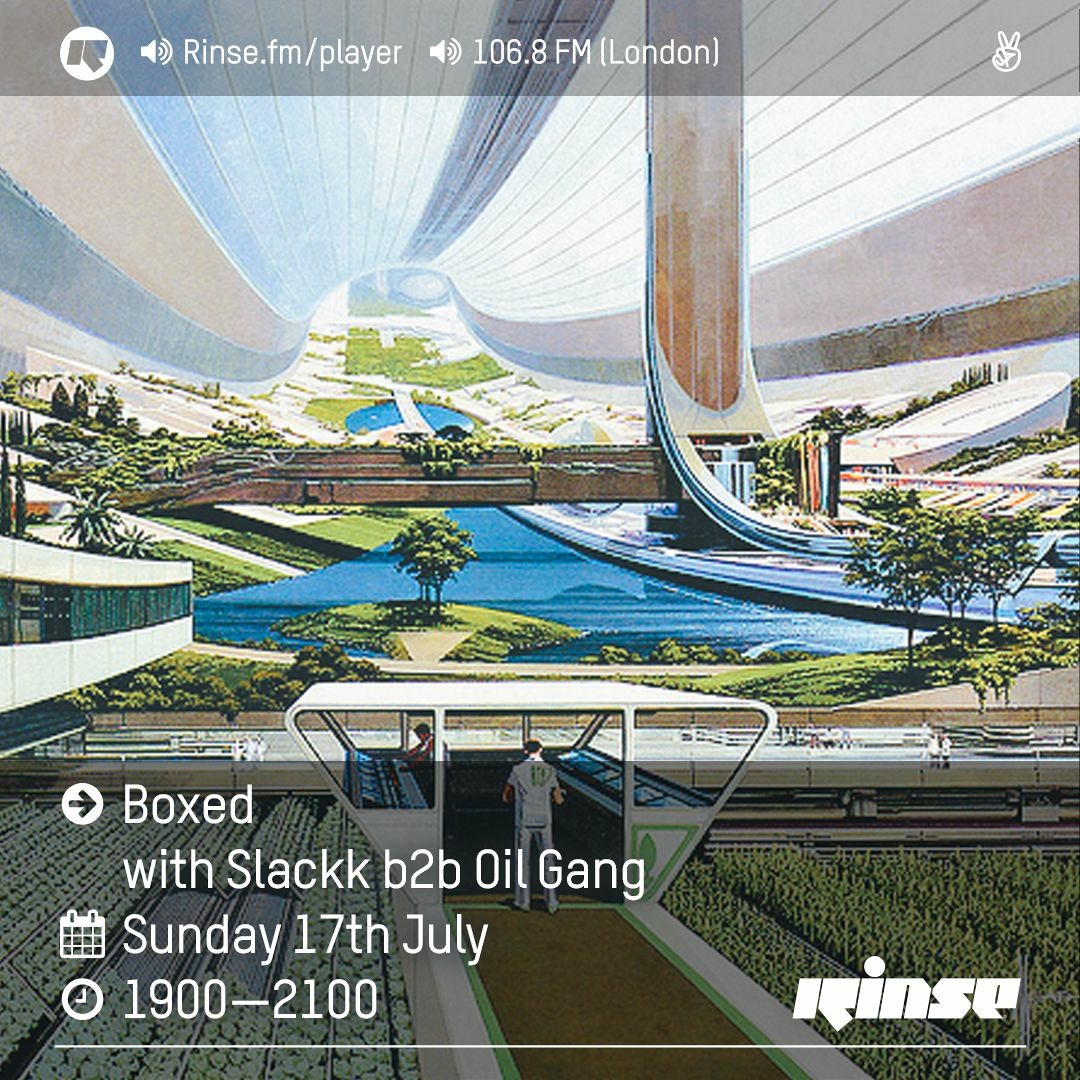 Stream Rinse FM Podcast - Boxed w/ Oil Gang & Slackk - 17th July 2016 ...