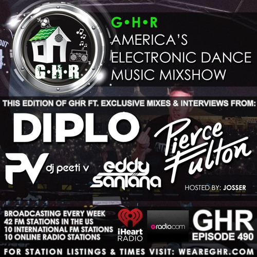 Stream GHR - Ghetto House Radio - Diplo + Pierce Fulton & More - Show ...