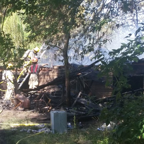 Stream Interim Fire Chief Colin Shewell at Springwater house fire by ...