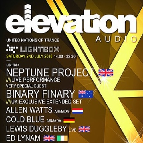 Stream 2. Cold Blue Live @ United Nations Of Trance, Lightbox. 02.07.16 ...