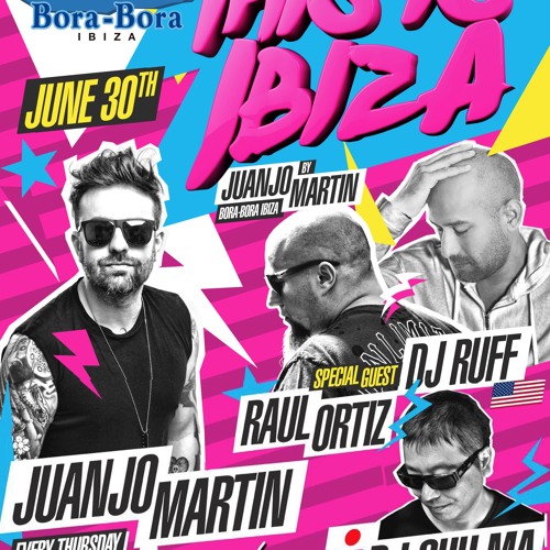 Stream DJ RUFF LIVE AT BORA BORA IBIZA SUMMER 2016 (CD BURN FORMAT) by ...